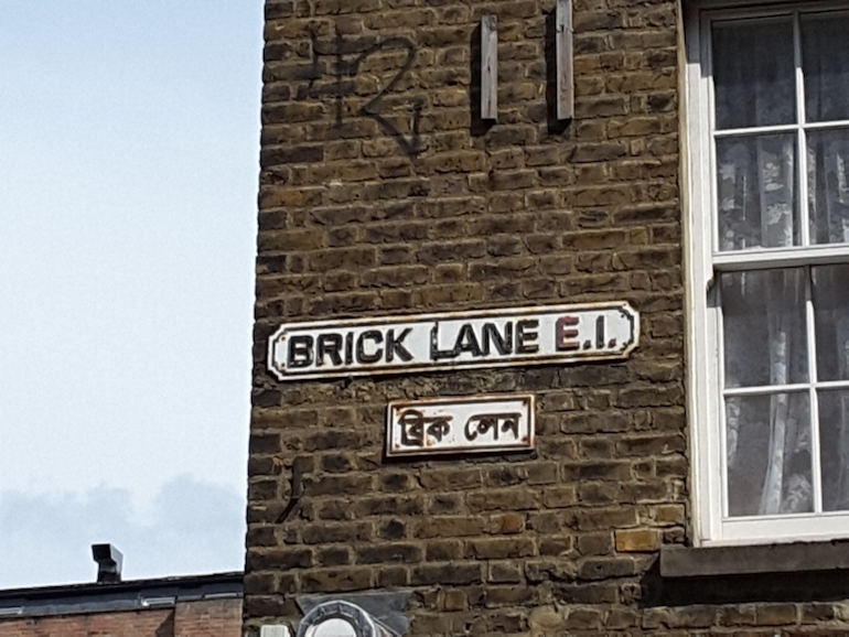 Brick Lane Street Sign. Photo Credit: © Ingrid M Wallenborg. - Guide London