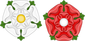 War of the Roses: The White Rose of the House of York and The Red Rose ...